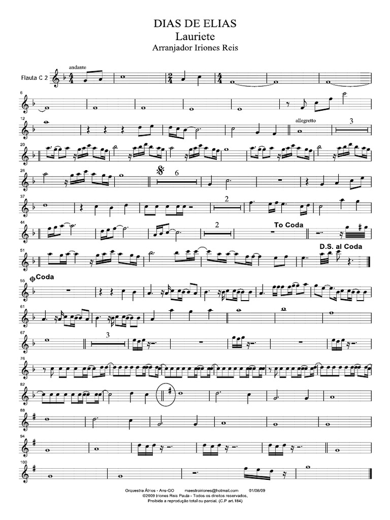 Dias de Elias Flauta | PDF