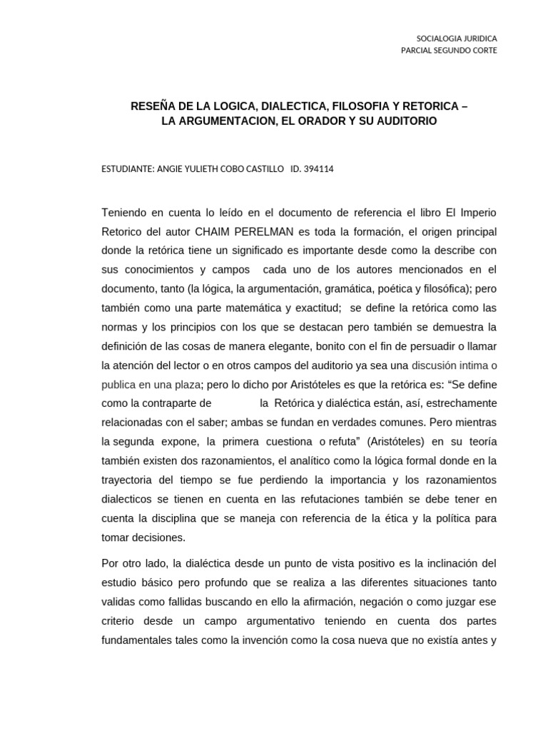 Reseña 2do Corte | PDF