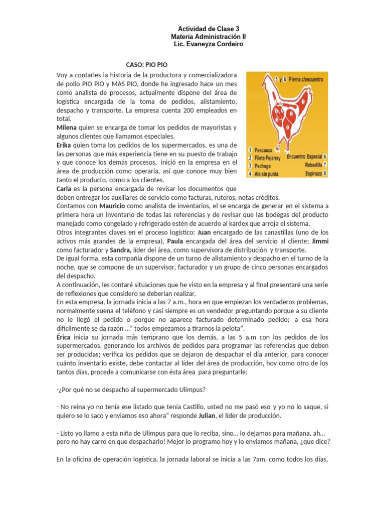 Caso - Pio Pio | PDF