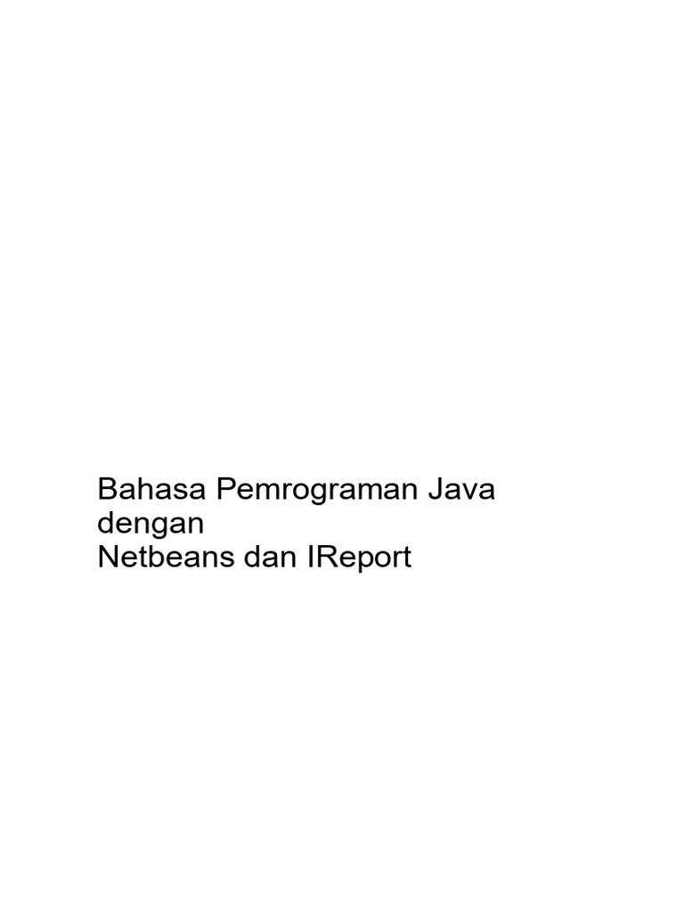Modul Praktikum Java Database Ireport Rental Dvd Pdf 