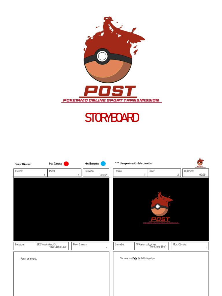 StoryBoard Pokemon F | PDF