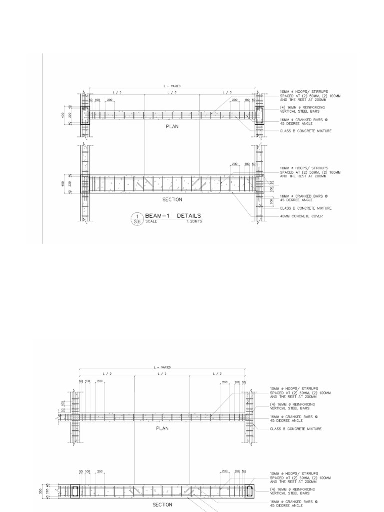Beams To Slab 1 - 30 | PDF