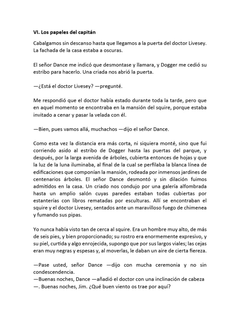 Los papeles del capitán Flint | PDF | Clásicos