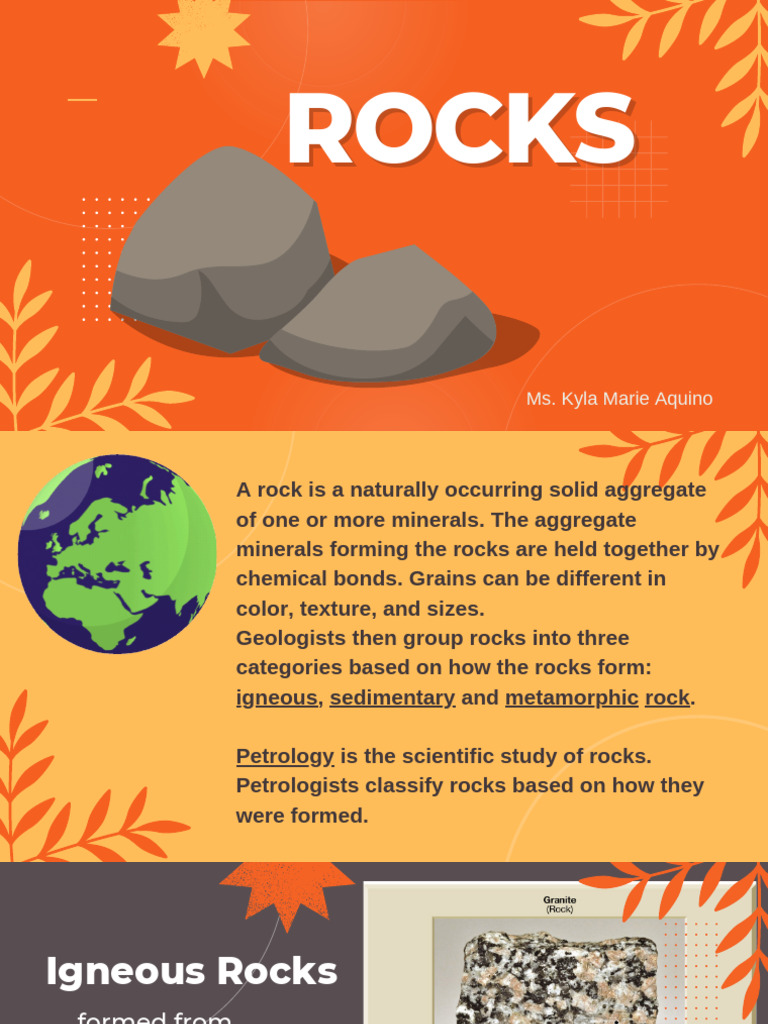 03 Rocks and Exogenic Processes | PDF | Rock (Geology) | Igneous Rock
