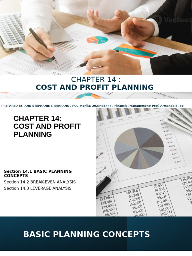Cost and Profit Planning | PDF
