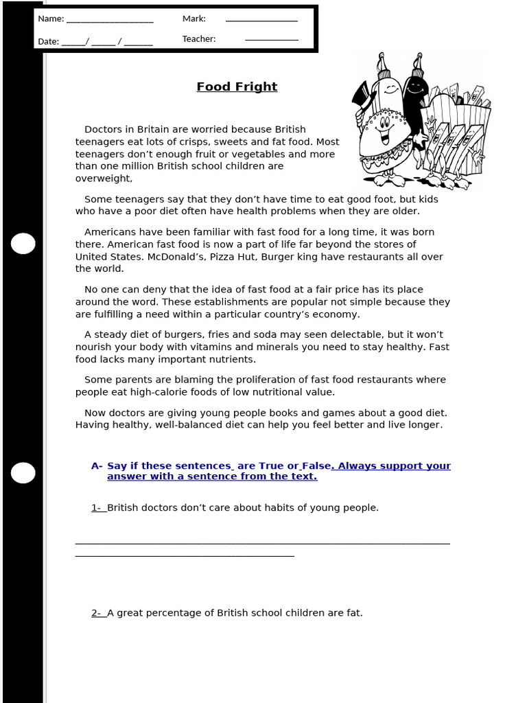 Eating Reading | PDF