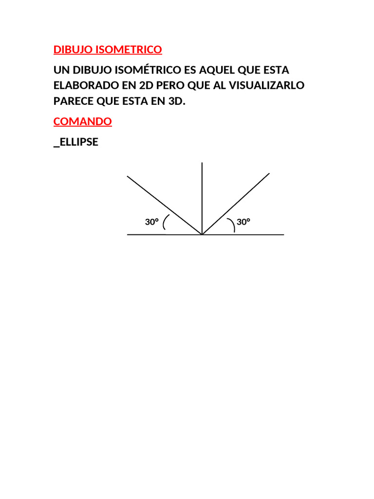 DIBUJO ISOMETRICO (1) | PDF