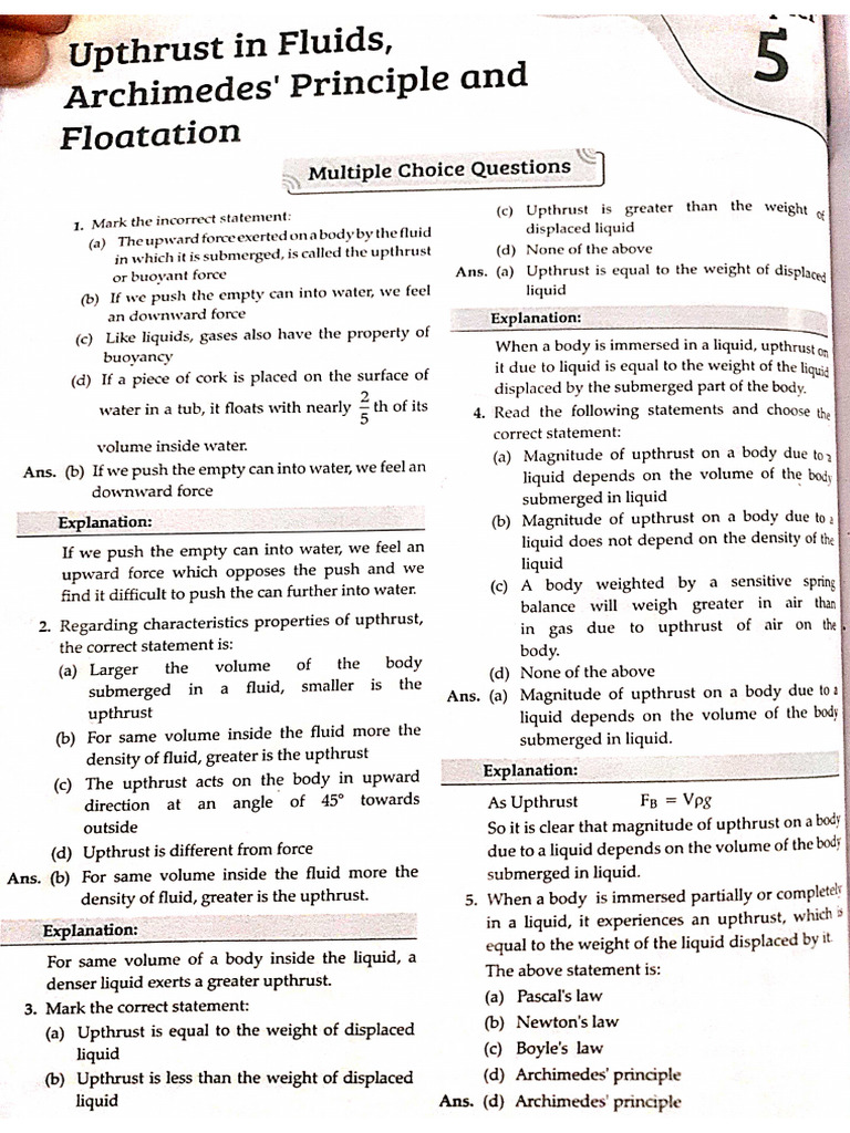 Upthrust Class9 | PDF