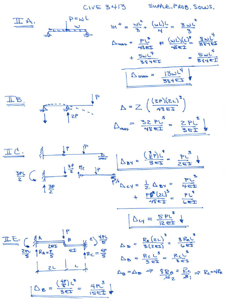 Supplemental Problems (Memorized Defl) Selected Answers | PDF