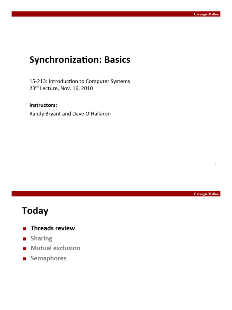 23-sync-basic | PDF