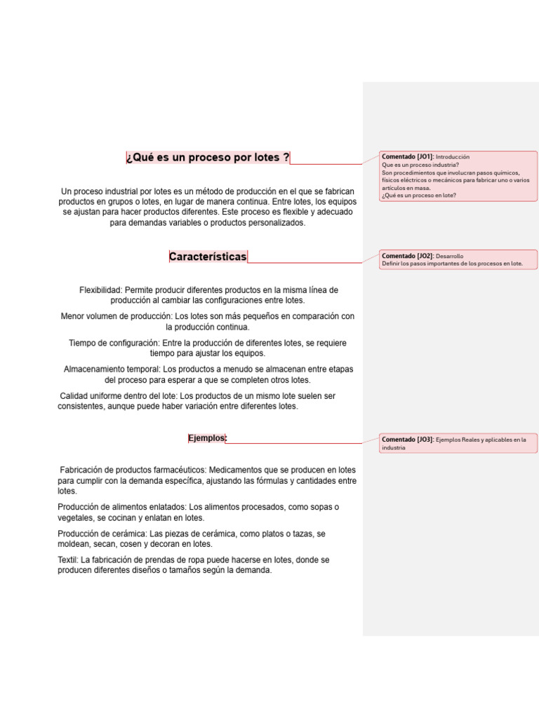 Procesos en Lote | PDF