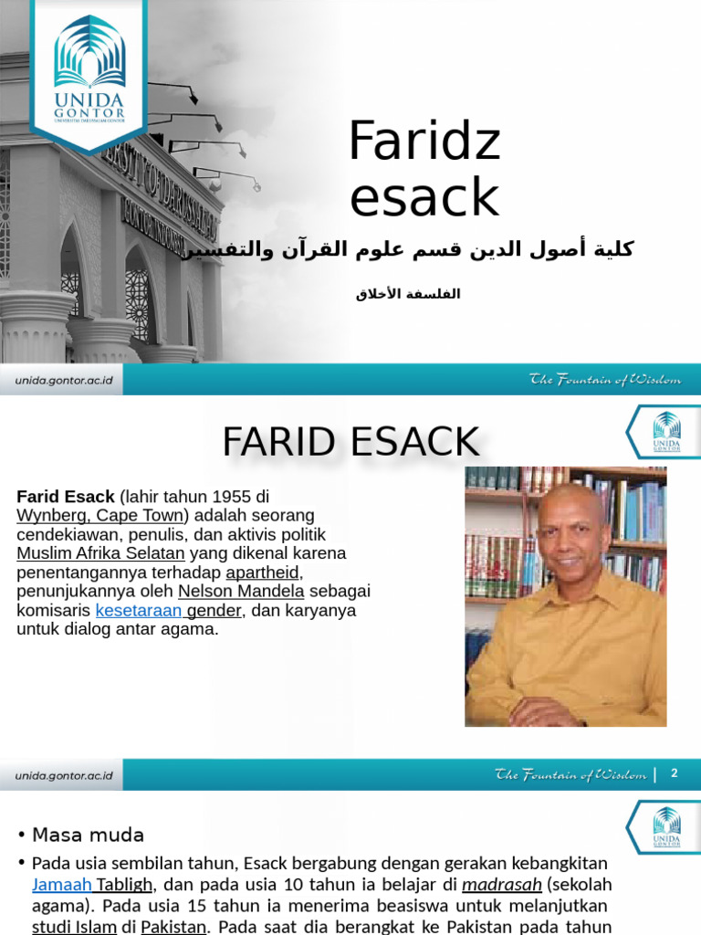 Faridz Esack | PDF