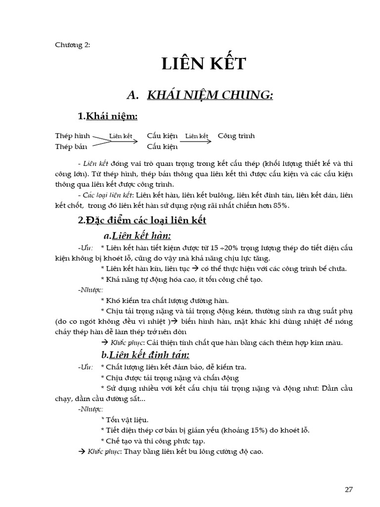 Giao Trinh Ket Cau Thep - Chuong 2-2 | PDF