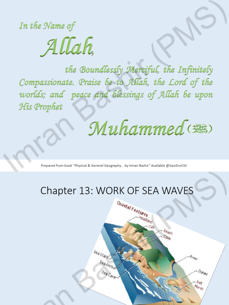 Chapter 13_Work of Sea Waves_ Coastal Landforms | PDF