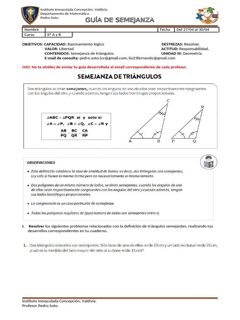 Guia-de-Semejanza-II° (1) | PDF