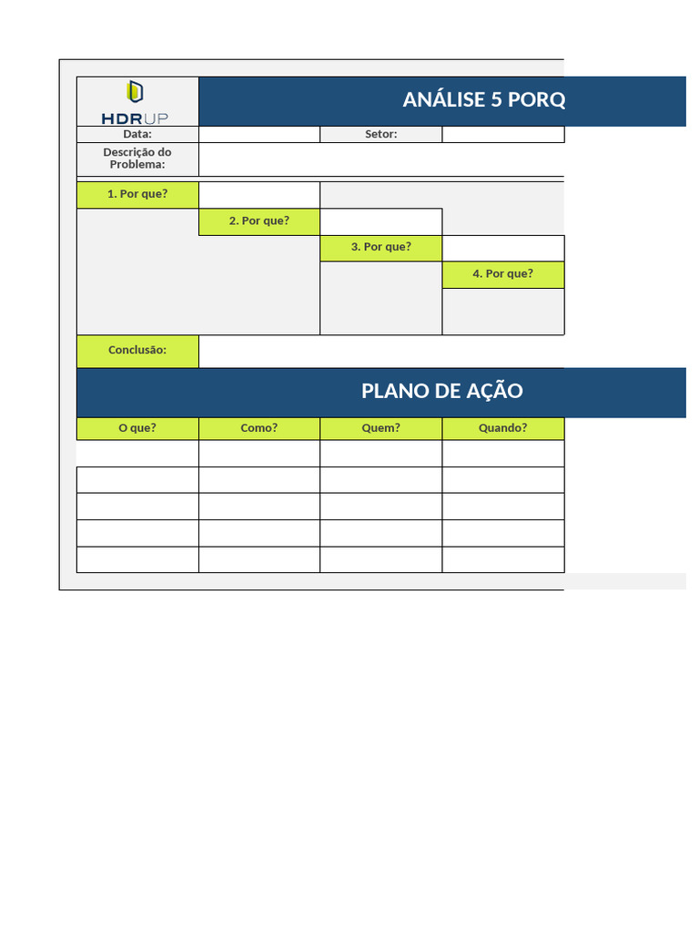 Modelo 5 Porques | PDF