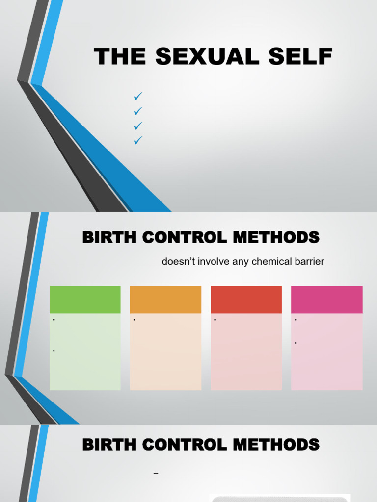 Sexual Self (Part 2) | PDF