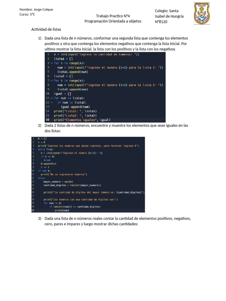 Actividad Ciclo Incondicionado 4 (Rodri) 1.2 | PDF
