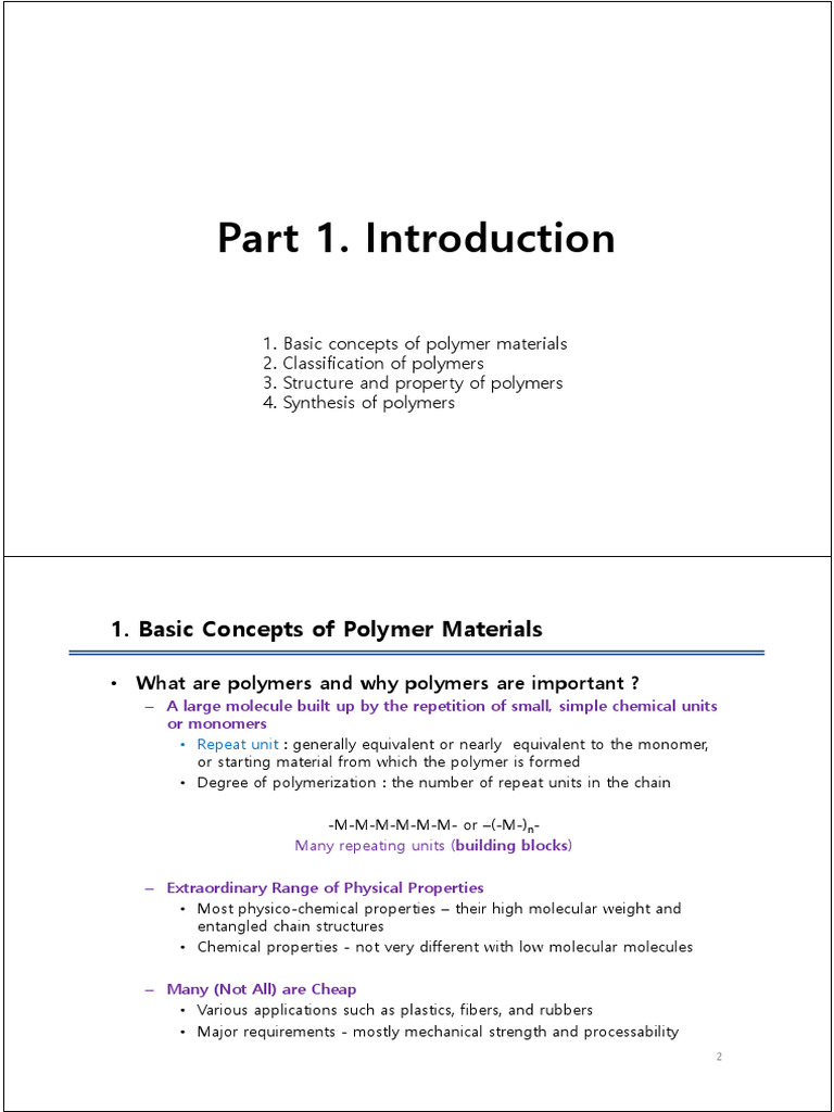 Part-1 Introduction | PDF
