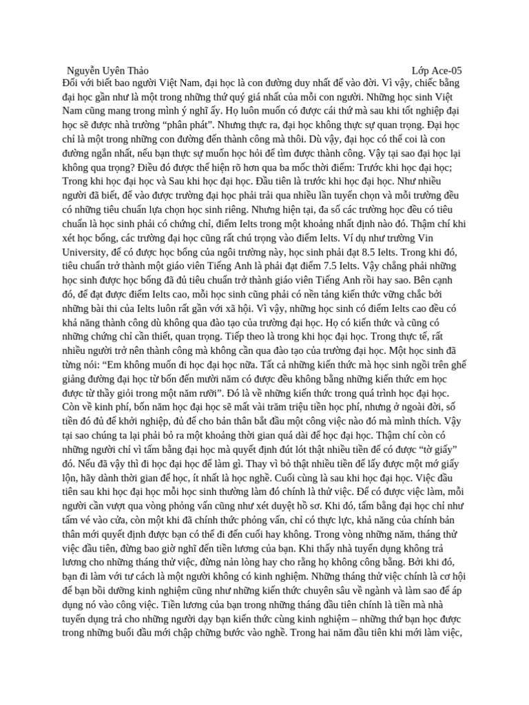 Bài Thu Ho CH | PDF