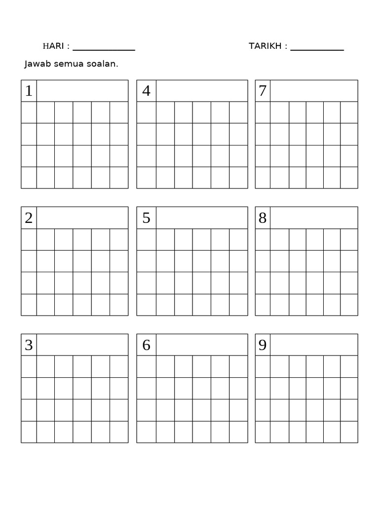 Tapak Kosong Operasi | PDF