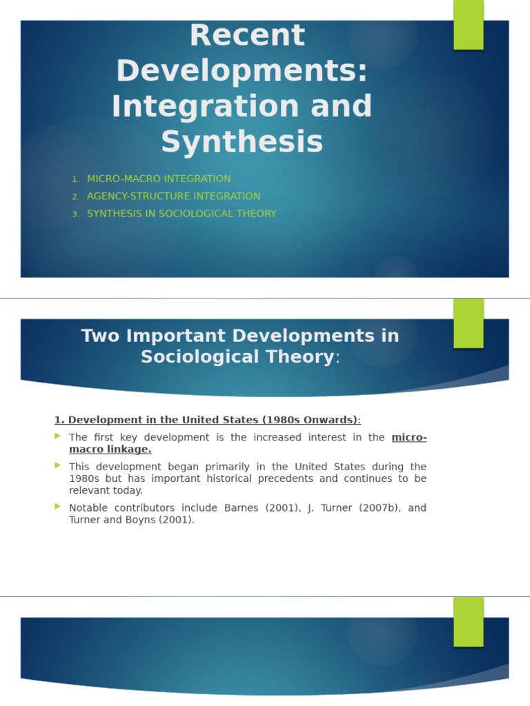 Recent Developments | PDF