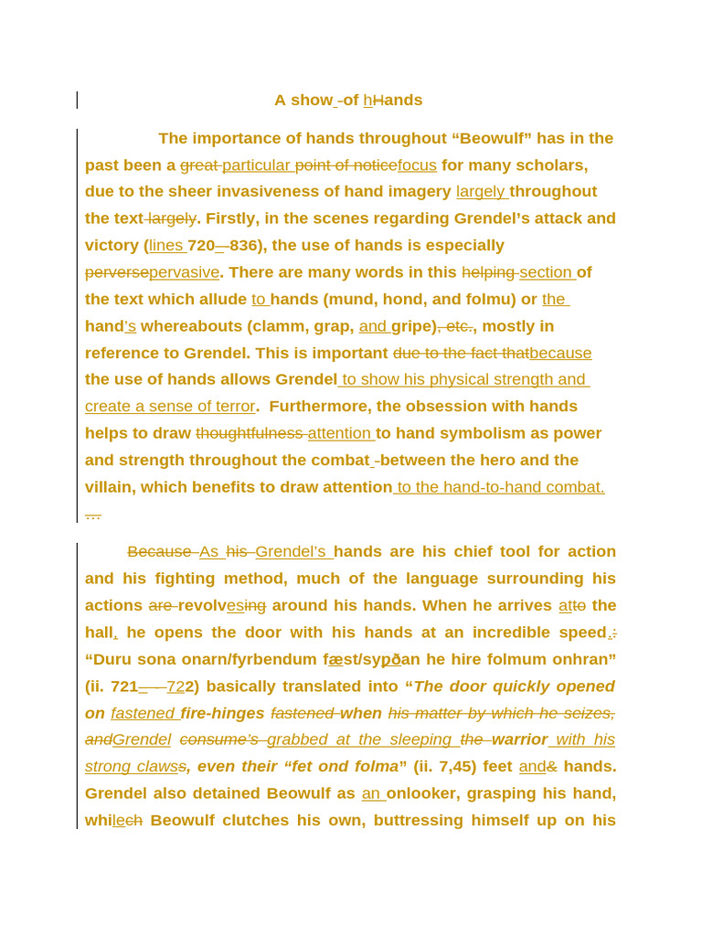 Mock Assignments - TRACKED - REVISED | PDF