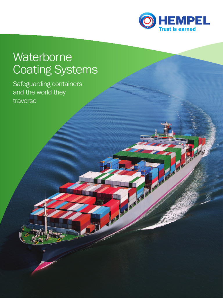 Hempel Waterborne Container Coating Brochure 2019 | PDF