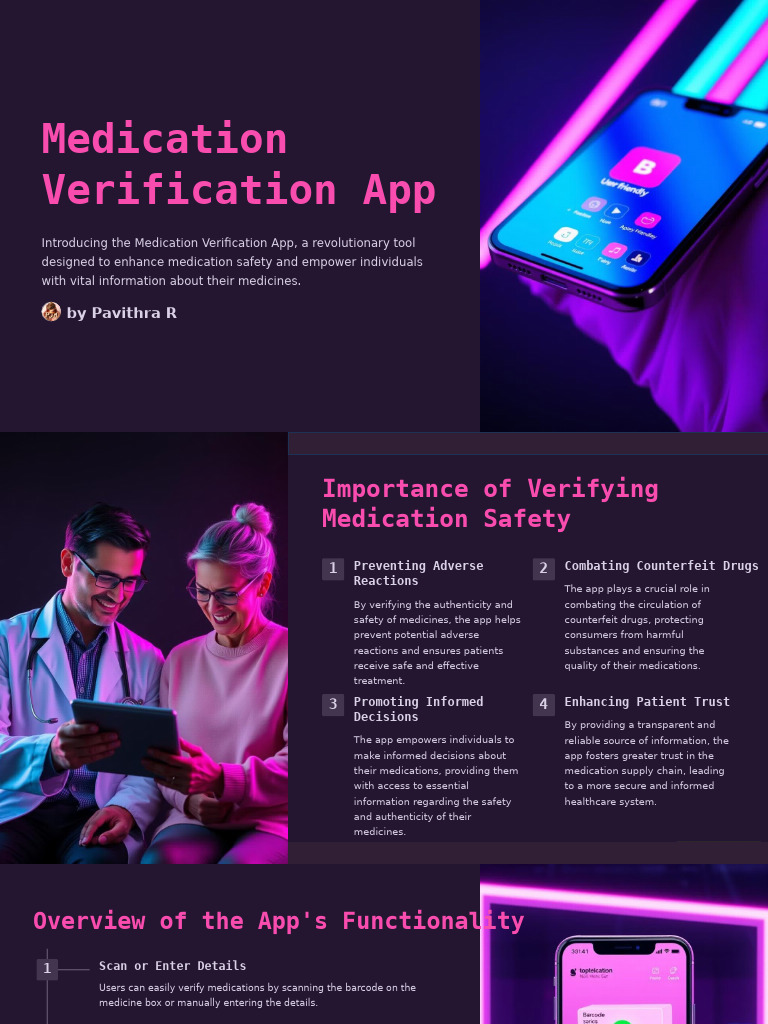 Medication Verification App Pdf