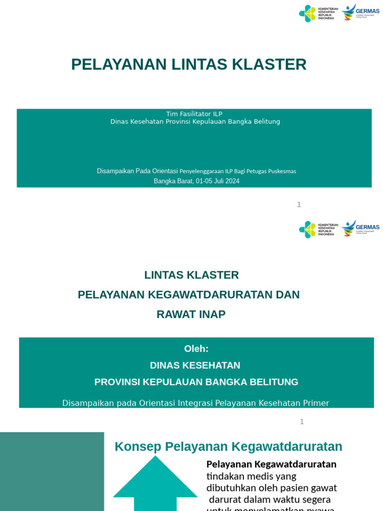 Lintas Klaster | PDF