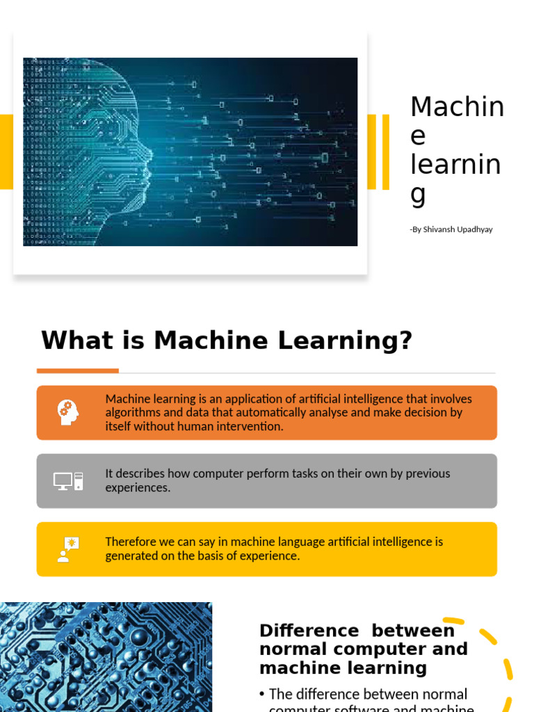 Machine Learning - Shivansh Upadhyay | PDF