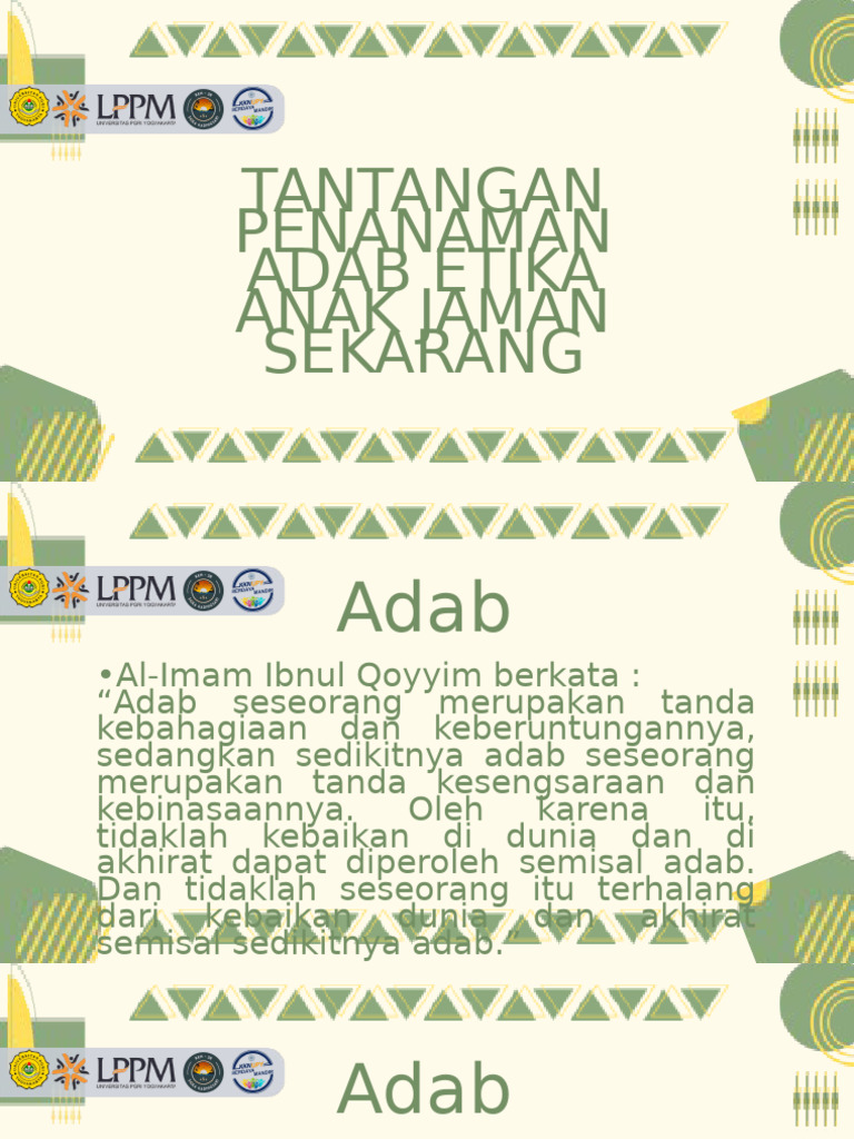 Materi Adab Dan Etika | PDF