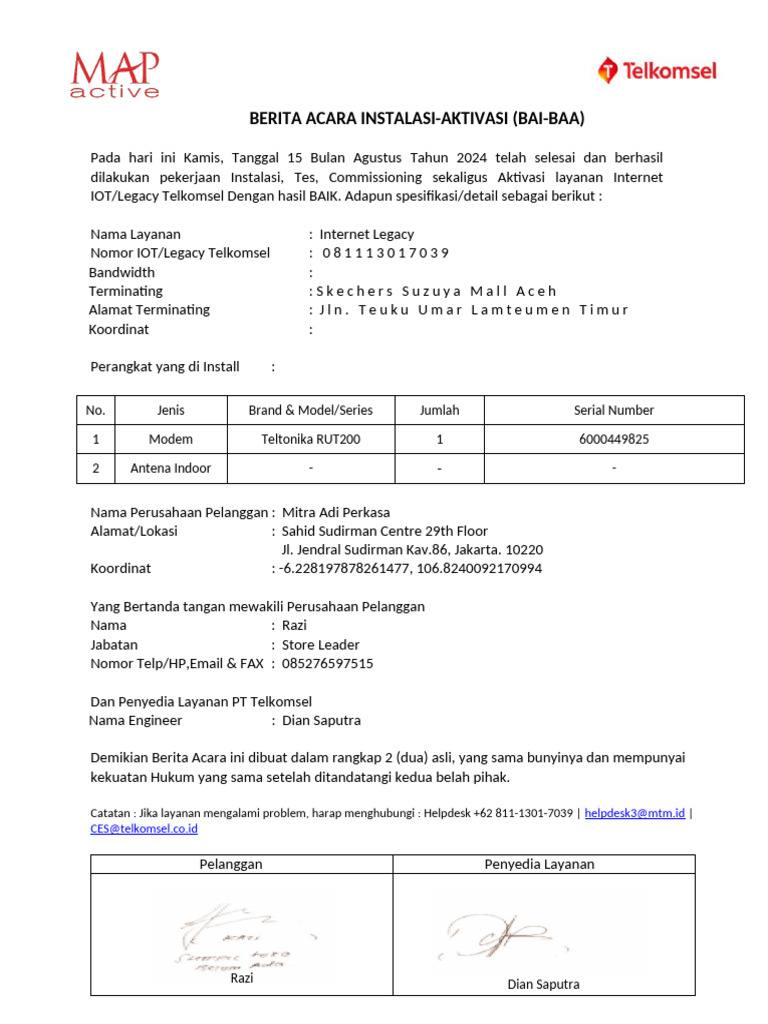 12.A. Form BAI MAP | PDF