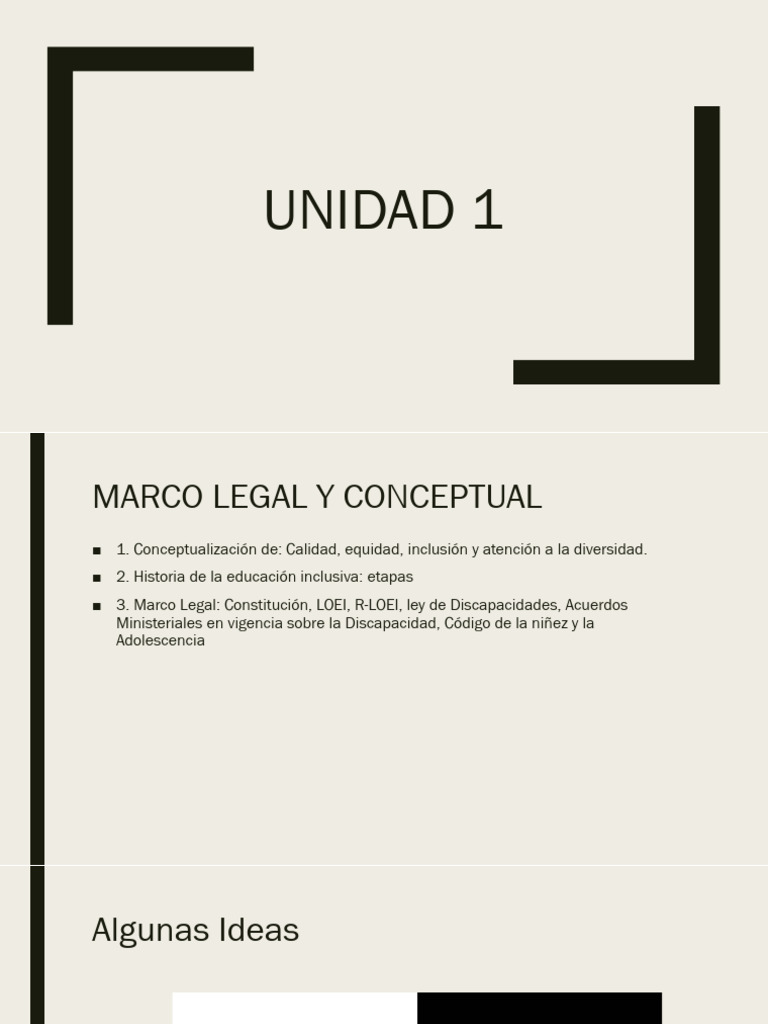 Unidad 1 | PDF