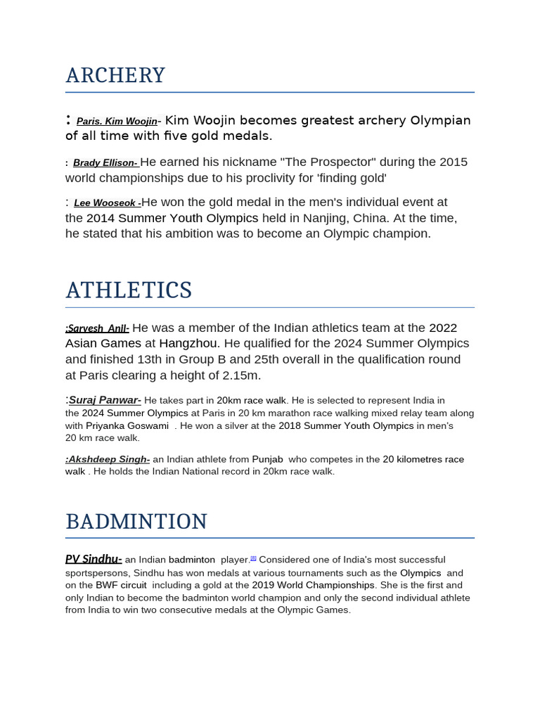 Olympics @)@$ | PDF