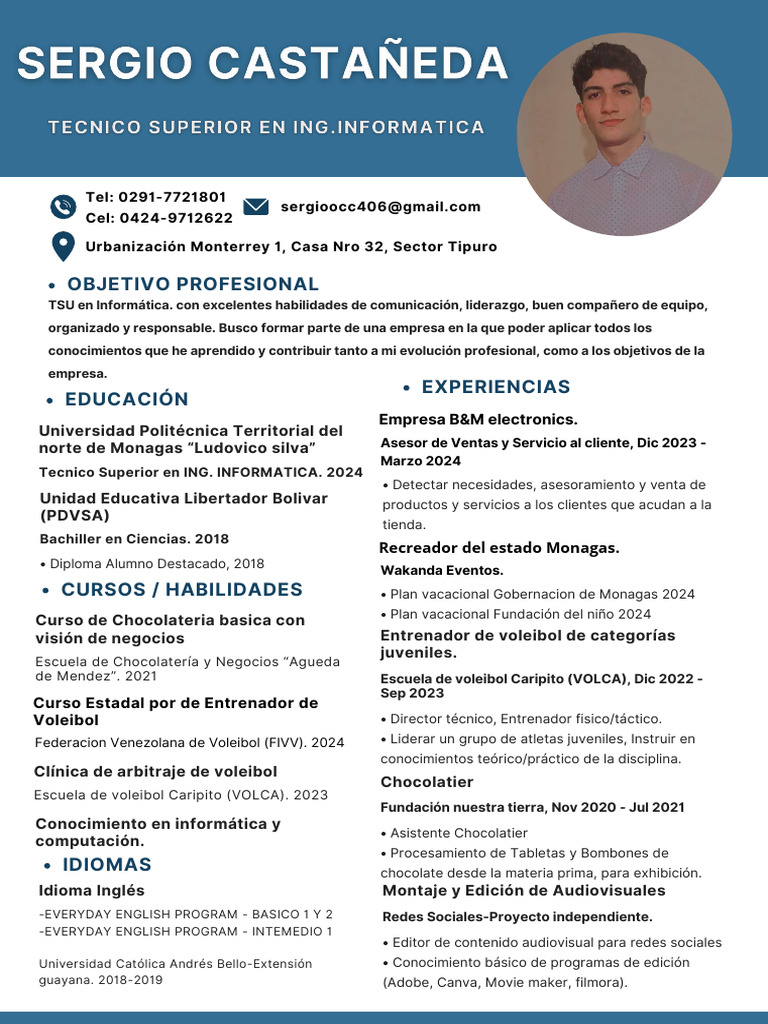 Sergio Castañeda Curriculum | PDF