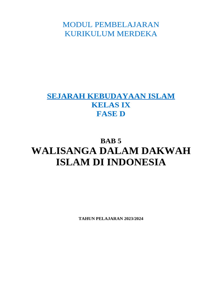 Modul Ski 9 Bab 5 | PDF