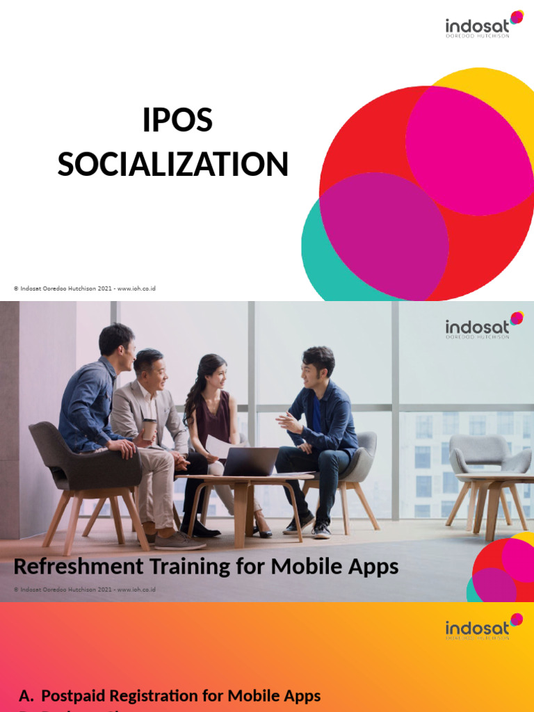 Refreshment Training For Mobile Apps IPOS | PDF