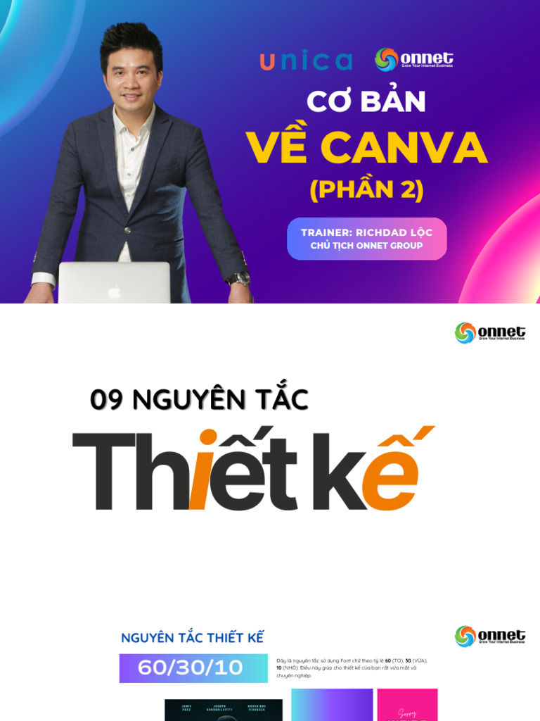 Tai Lieu Co Ban Ve Canva (Phan 2) - Thay Richdad Loc | PDF