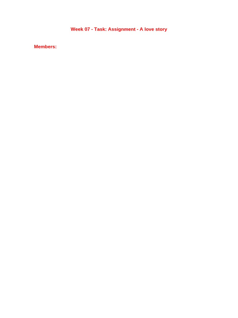 (AC-S08) Week 08 - Task Assignment - My Favorite Horror Film | PDF