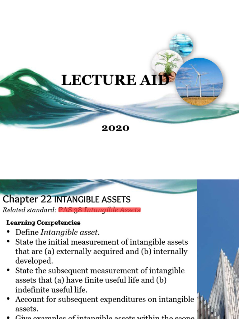 Intangible Assets in Intermediate Accounting | PDF | Intangible Asset ...