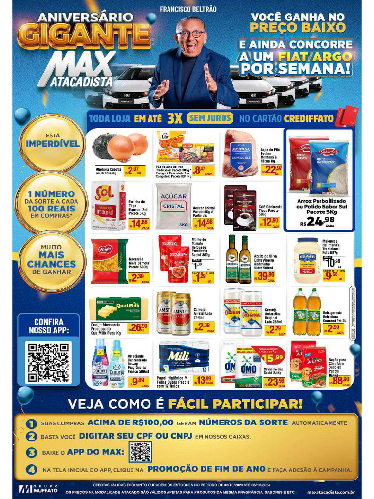 Oferta Semanal Max Francisco Beltrão 2025 | PDF