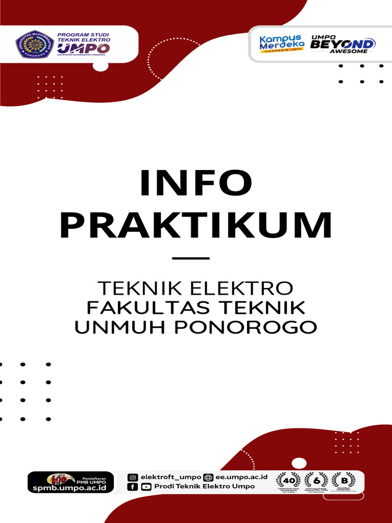 Timeline Praktikum Teknik Elektro FT Umpo | PDF