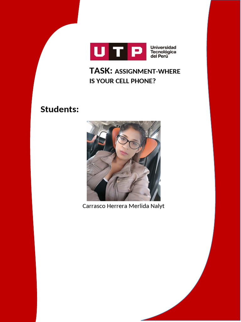 Task- Assignment-where is Your Cell Phone | PDF