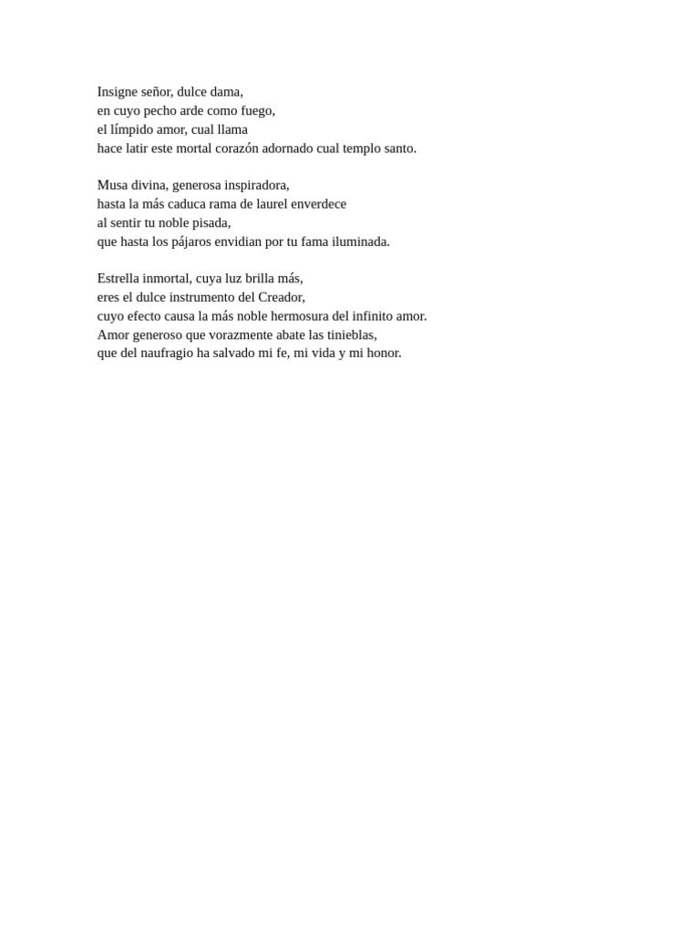 Poema Isabel | PDF