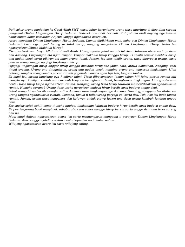 Biantara Sunda | PDF