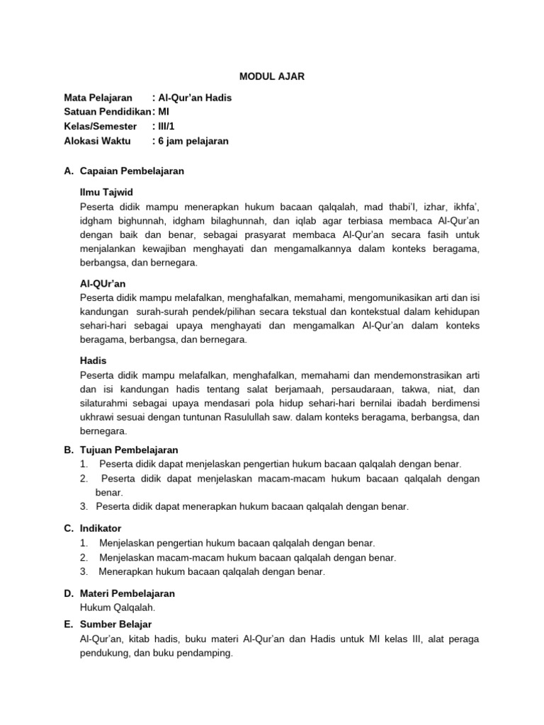 MODUL Bab 5 (panjang) | PDF