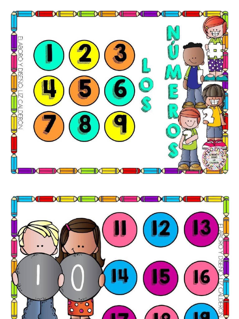 Numeros 10 en 10 A 100 | PDF