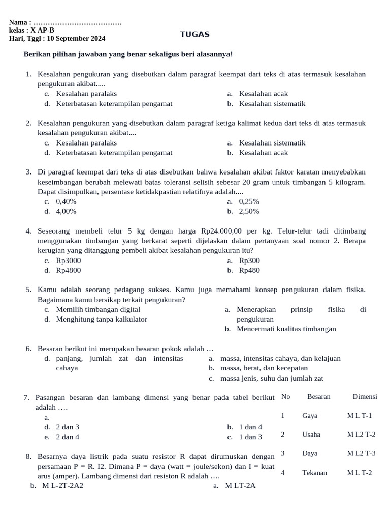 soal IPAS 10-09-2024 | PDF