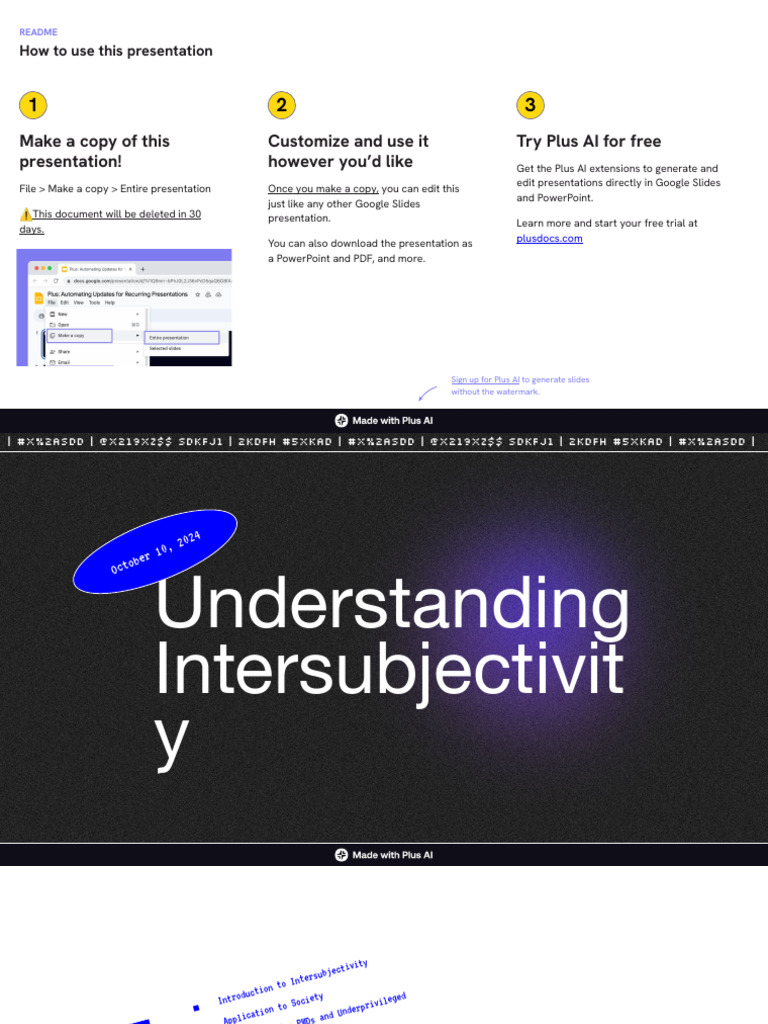 Understanding Intersubjectivity | PDF